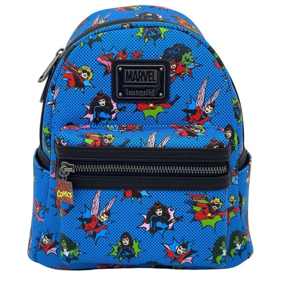 Loungefly | Bags | New Loungefly Disney Marvel Comics Women Of Marvel ...